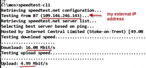 Node-Red Flow to Monitor Internet Speeds with Speedtest-cli