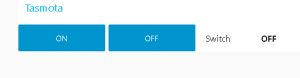Controlling the Tasmota SonOff Switch with HTTP and Node-Red