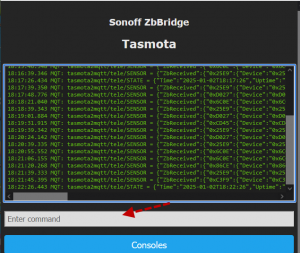 Using The Zigbee to Tasmota Gateway
